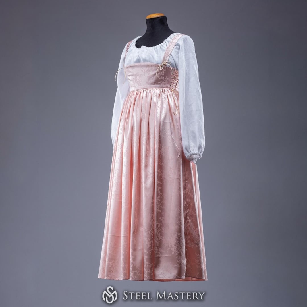 Pink Medieval Style Dresses for Women, Renfaire Festival Costume ...