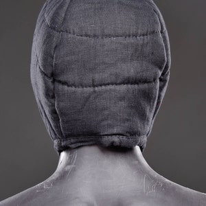Padded Medieval Cap, Padded Cap for Head Protection, Natural Cotton ...