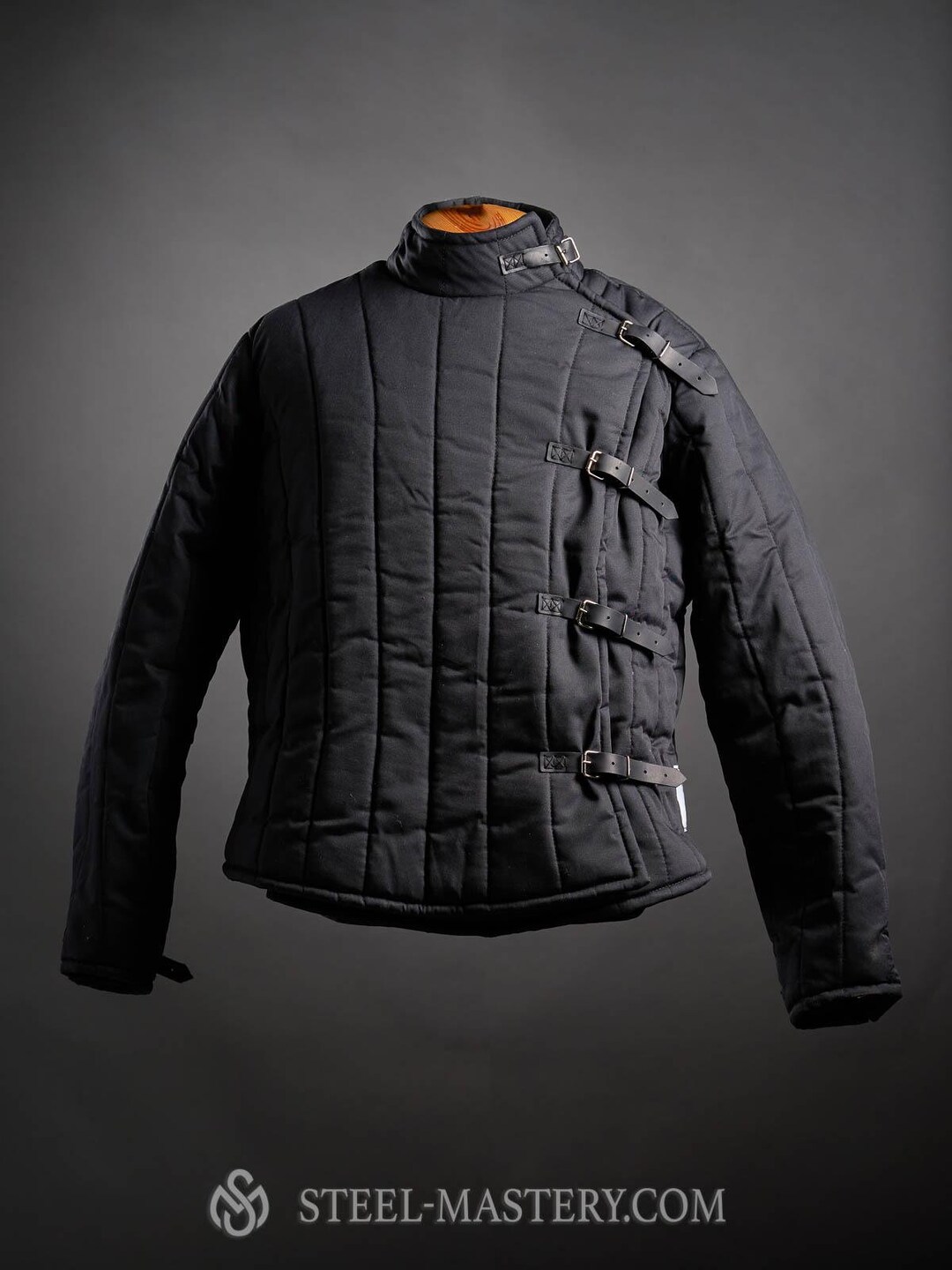 Black HEMA Gambeson, Light Body Armor, Men's Padded Clothing, Fencing ...