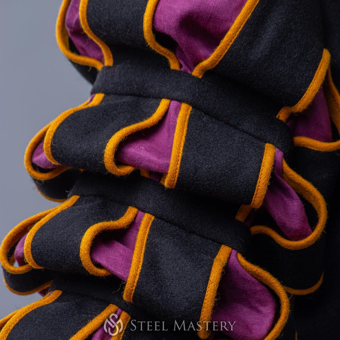 Wool Landsknecht Doublet, Slashed Puffed Sleeve Renaissance Jacket - Etsy