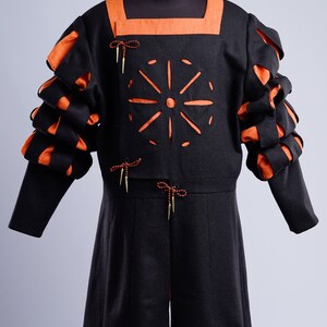 Landsknecht Stripped Coat, Landsknecht Waffenrock, Historical Costume ...