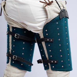 Thigh Protection, Brigandine Leg Armor, HEMA Training Gear, HEMA Combat ...