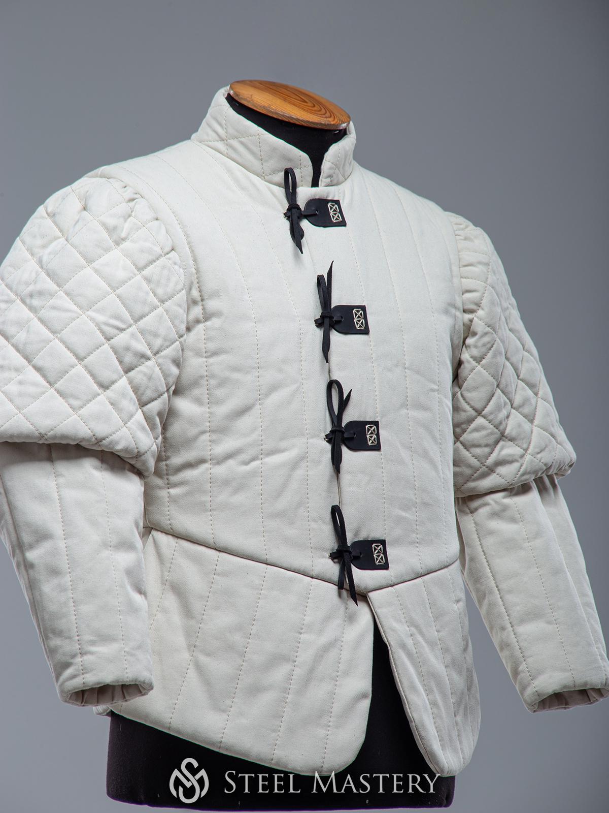 Renaissance Medieval Doublet, Mens Historical Costume, LARP Padded ...
