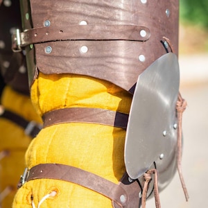 Brigandine Leg Protection, Medieval Leg Armor, Sca, Cosplay Armor Men ...
