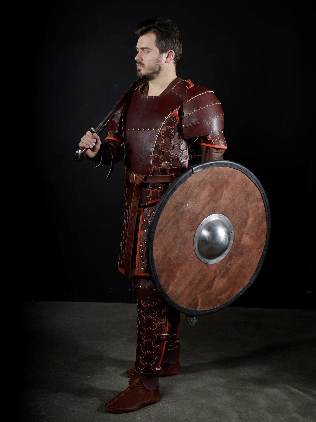 Star Lamellar Armor of Song Dynasty, Lamellar Leather Armor for ...