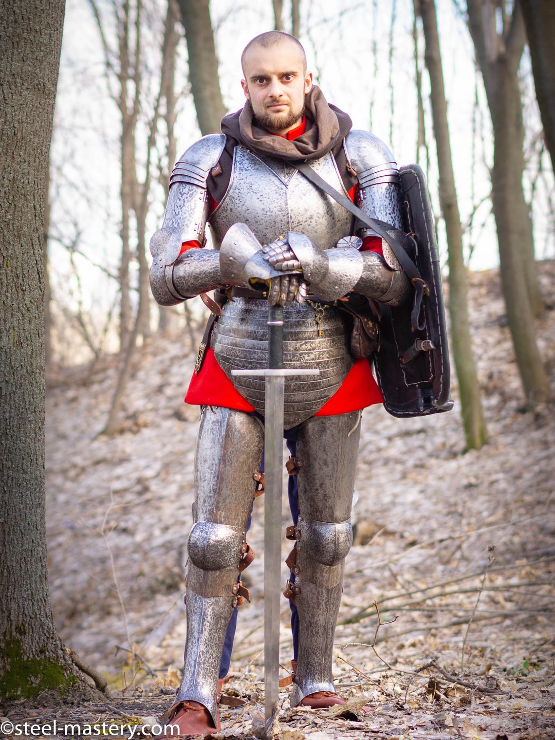 Medieval Pavise Shield Viking Battle Shield for LARP Events - Etsy