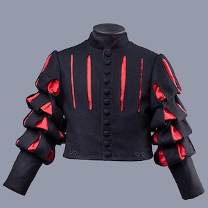 Medieval Doublet, Mens Doublet, Landsknecht Wool Doublet, LARP Clothing ...