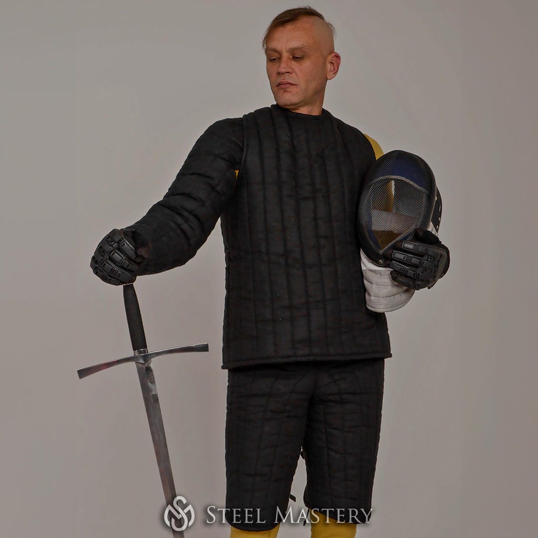 Hema Training Costume, Fencing Hema Equipment, Gambeson Arm Protection ...