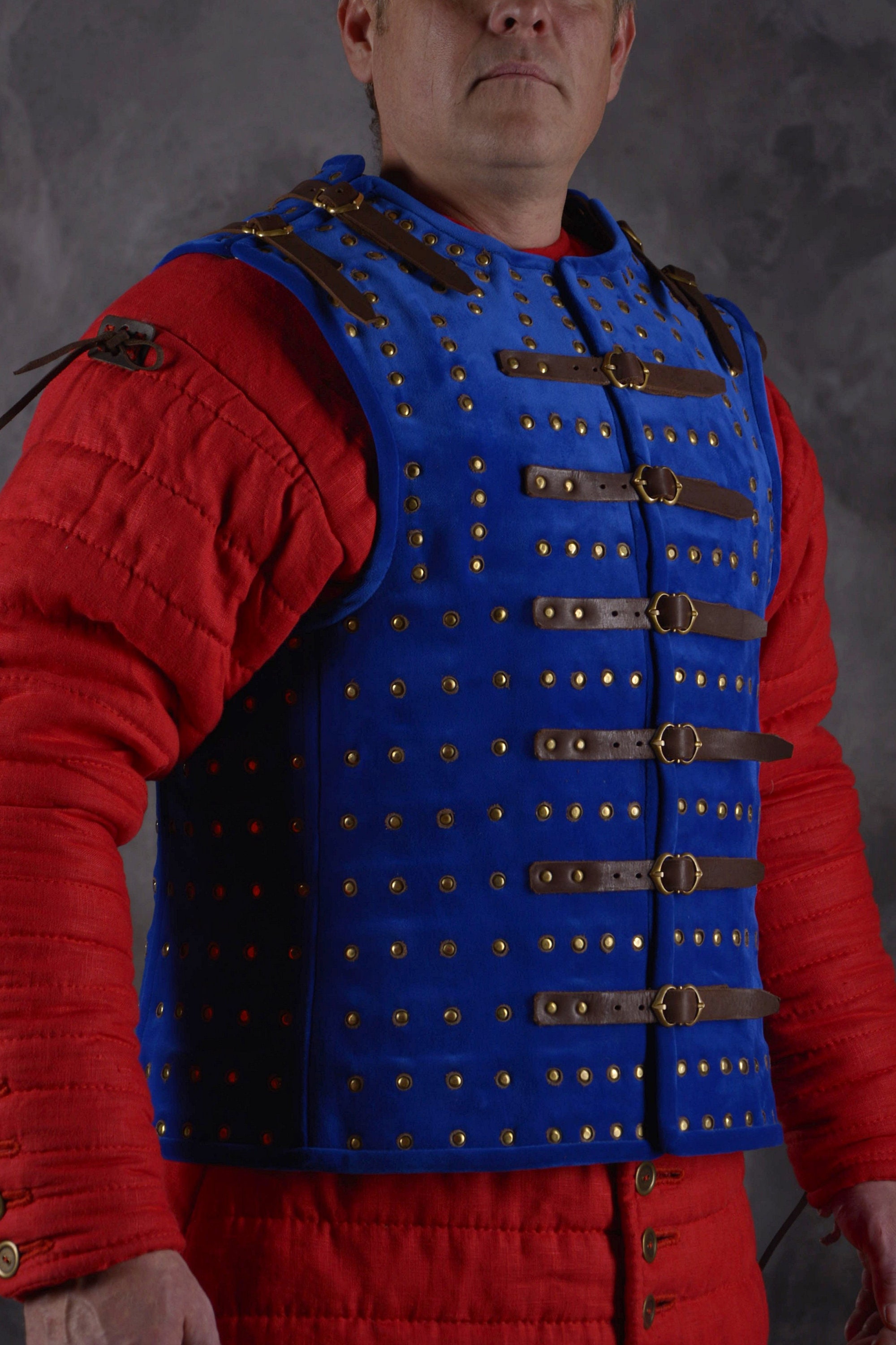 Small-plated Brigandine Armor Medieval Warrior Garniture - Etsy