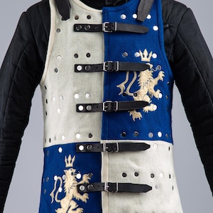 Brigandine Armor, Jack of Plates Custom Armor, SCA, LARP Armor ...