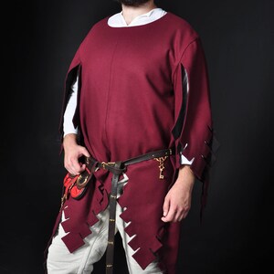 Medieval Waffenrock Costume for Historical Events, Custom Tailored Men ...