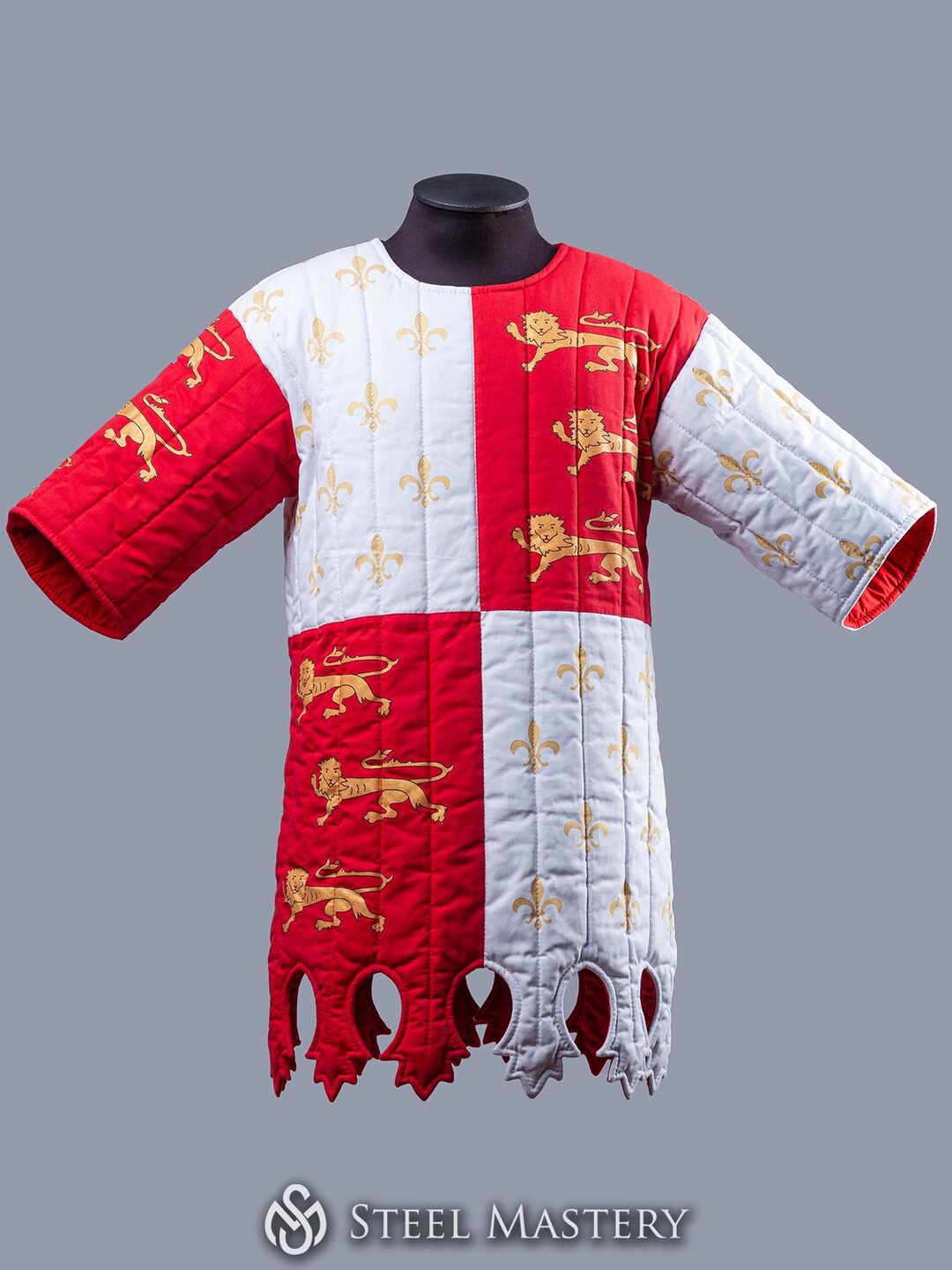 Two-colored Gambeson, Renaissance Faire Gambeson, Combat-ready Gambeson ...
