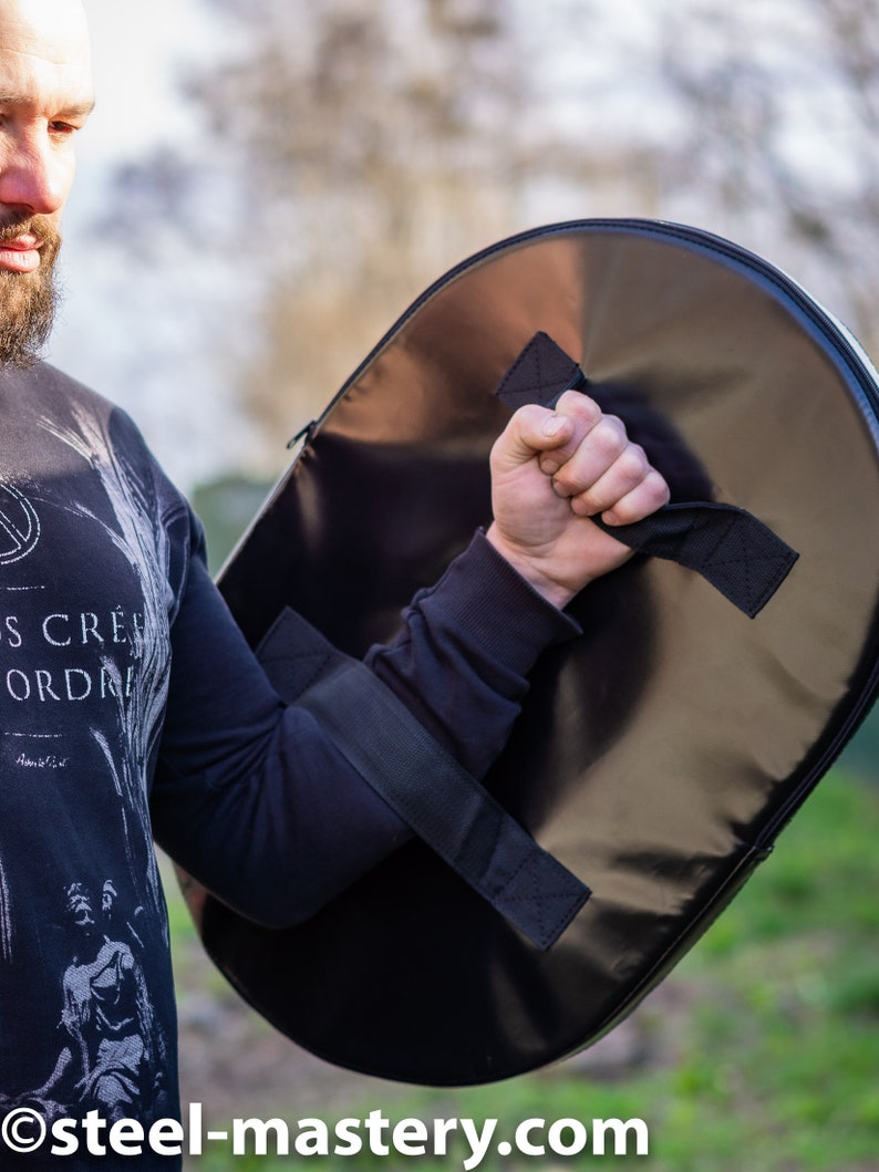 Soft Armor and HEMA Oval Shield for Training Modern Sword | Etsy