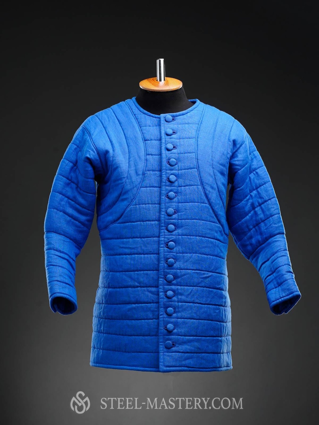 Historical Short Gambeson, Padded Armor Jacket, Medieval Mens Gambeson ...