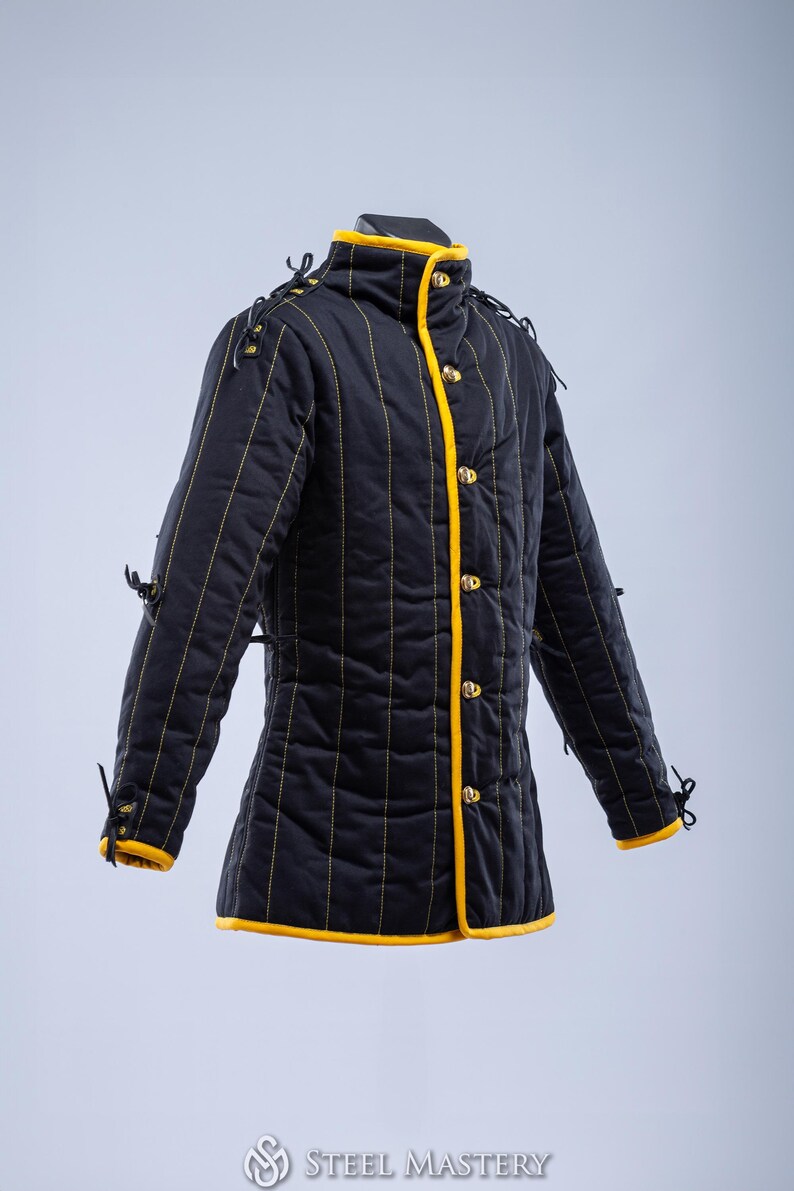 Gambeson Padded Jacket, Renaissance Combat Coat, Medieval Fencing Gear ...