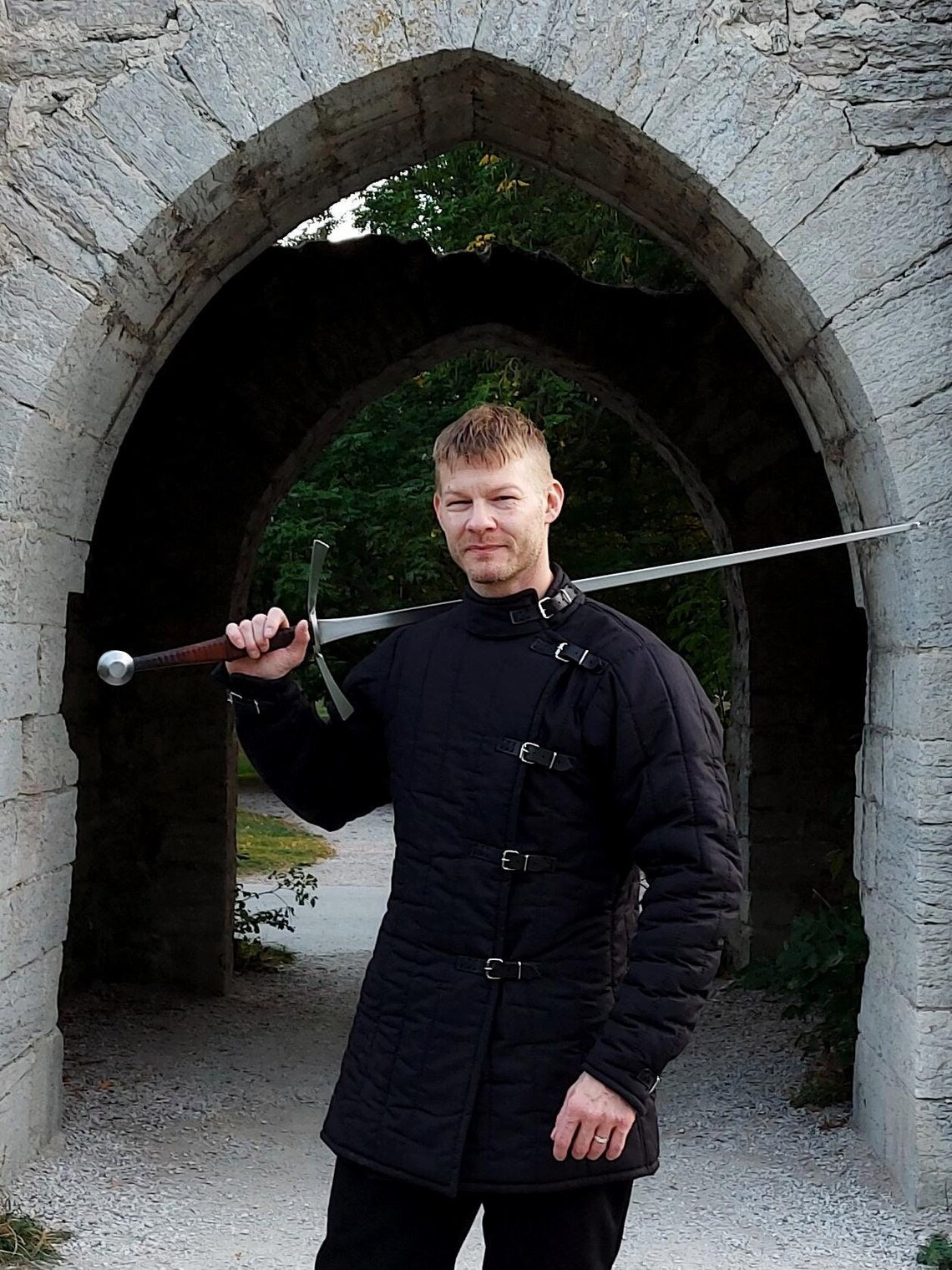 Padded Fencing Jacket, SCA Gambeson, Fighting Sca Armor, Medieval Mens ...