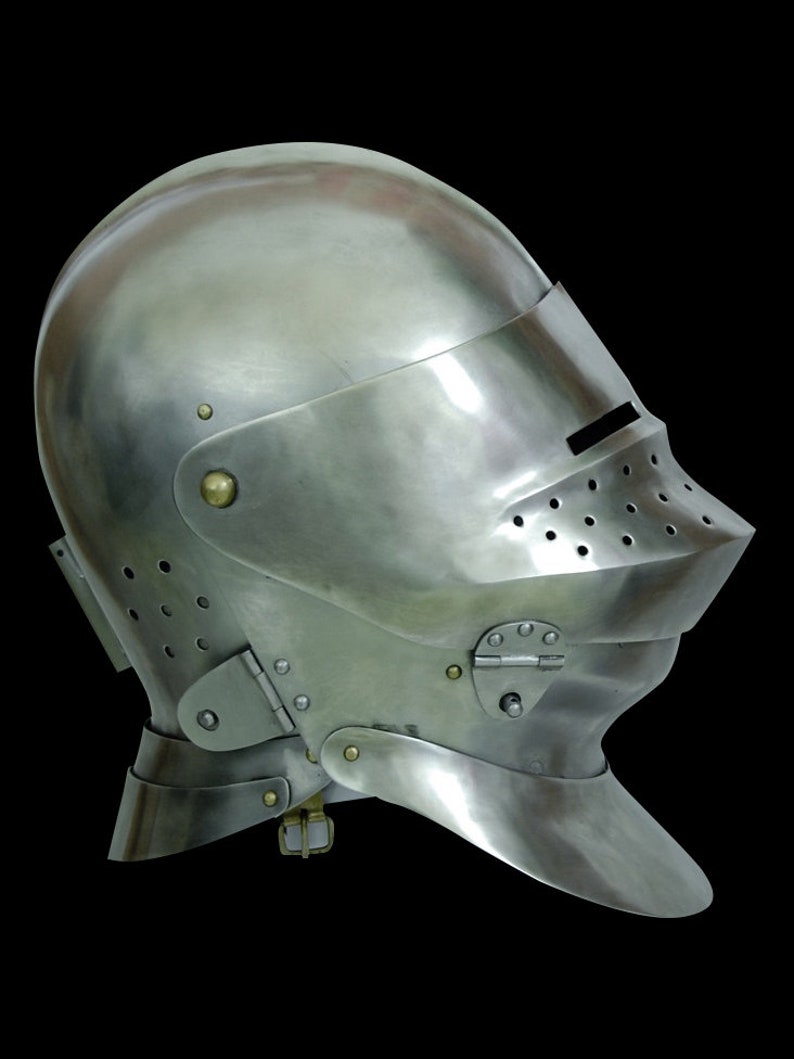 Medieval Helmet Armet for Historical Reenactments Historical - Etsy