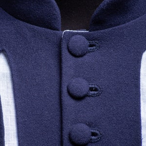 Landsknecht Doublet, Medieval Costume, Cotton Jacket Men, Wool ...