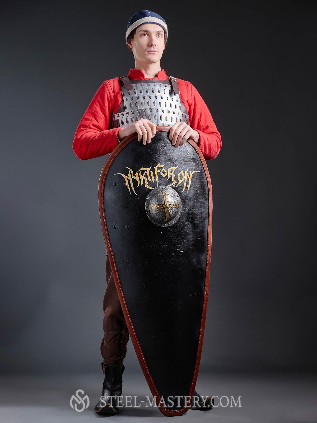 Crusader Kite Shield, Warrior Protection Shield, Plate Medieval Armor ...