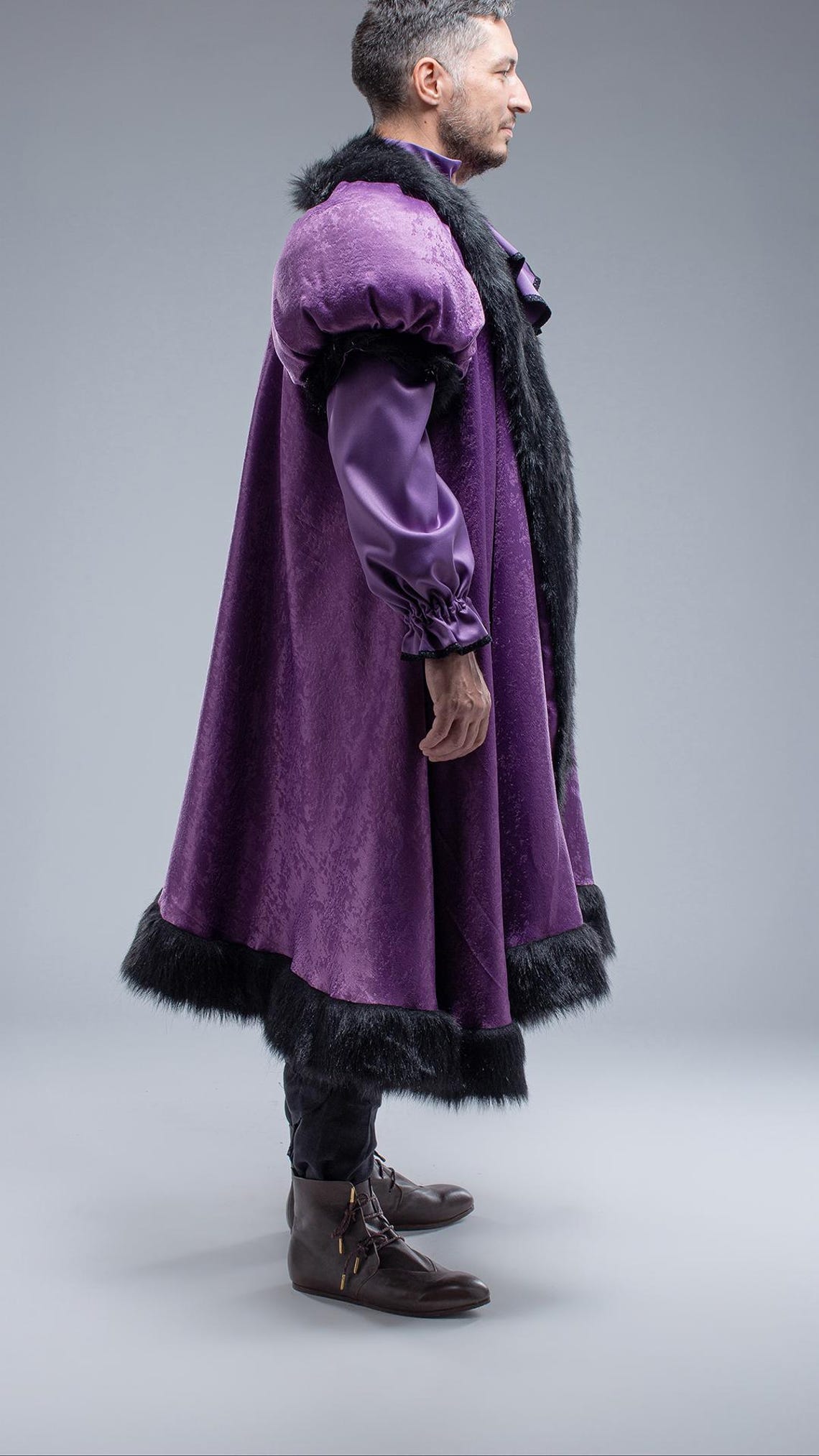 King Costume for Cosplay, Reenactment Clothing, Royal King Full Outfit ...