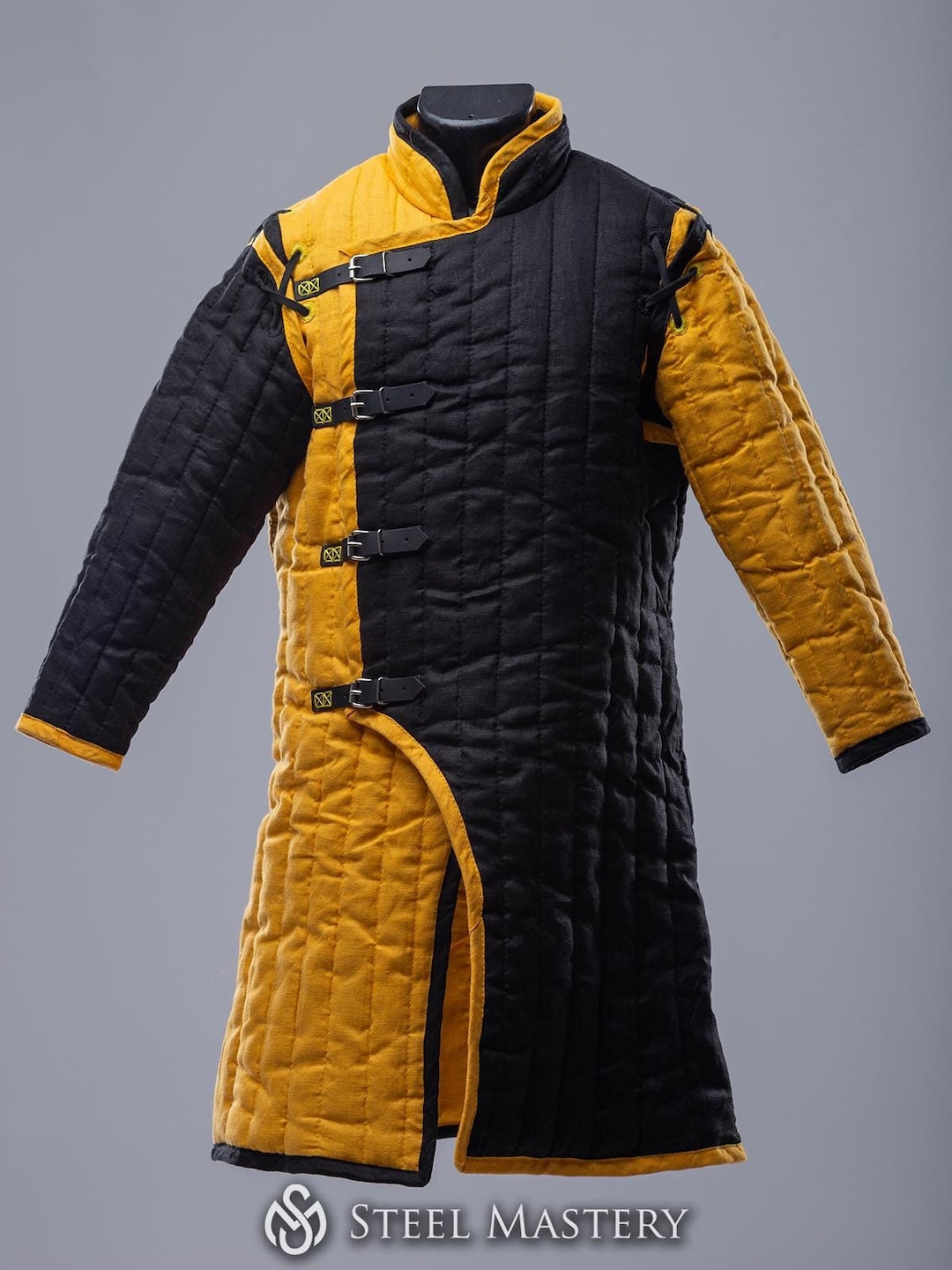 Long Combat-ready Gambeson, SCA Padded Vest, HEMA Gambeson, Fencing ...