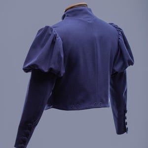 Ren Fair Jacket, Medieval Wool Doublet With Sleeves, 16th Century Coat ...
