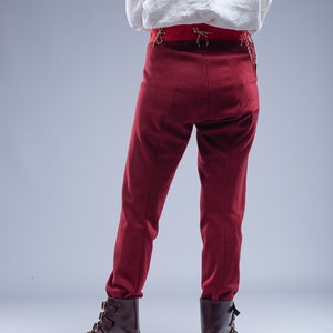 Medieval Pants Men, Rennasaince Clothing Men, Tight Medieval Chausses ...