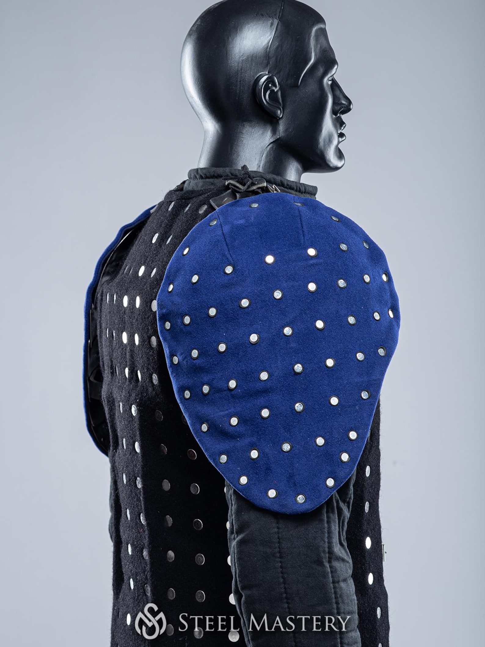 Leather Brigandine Spaulders, Medieval Armor Shoulder Protection - Etsy