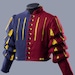 Landsknecht Wool Historical Coat, Waffenrock Jacket for Cosplay ...