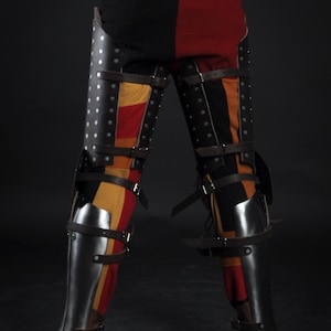Brigandine Leg Protection, Medieval Leg Armor, Sca, Cosplay Armor Men ...