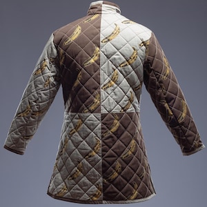 Medieval HEMA Surcoat, HEMA Gambeson, Ren Faire Armor, Fencing Long ...