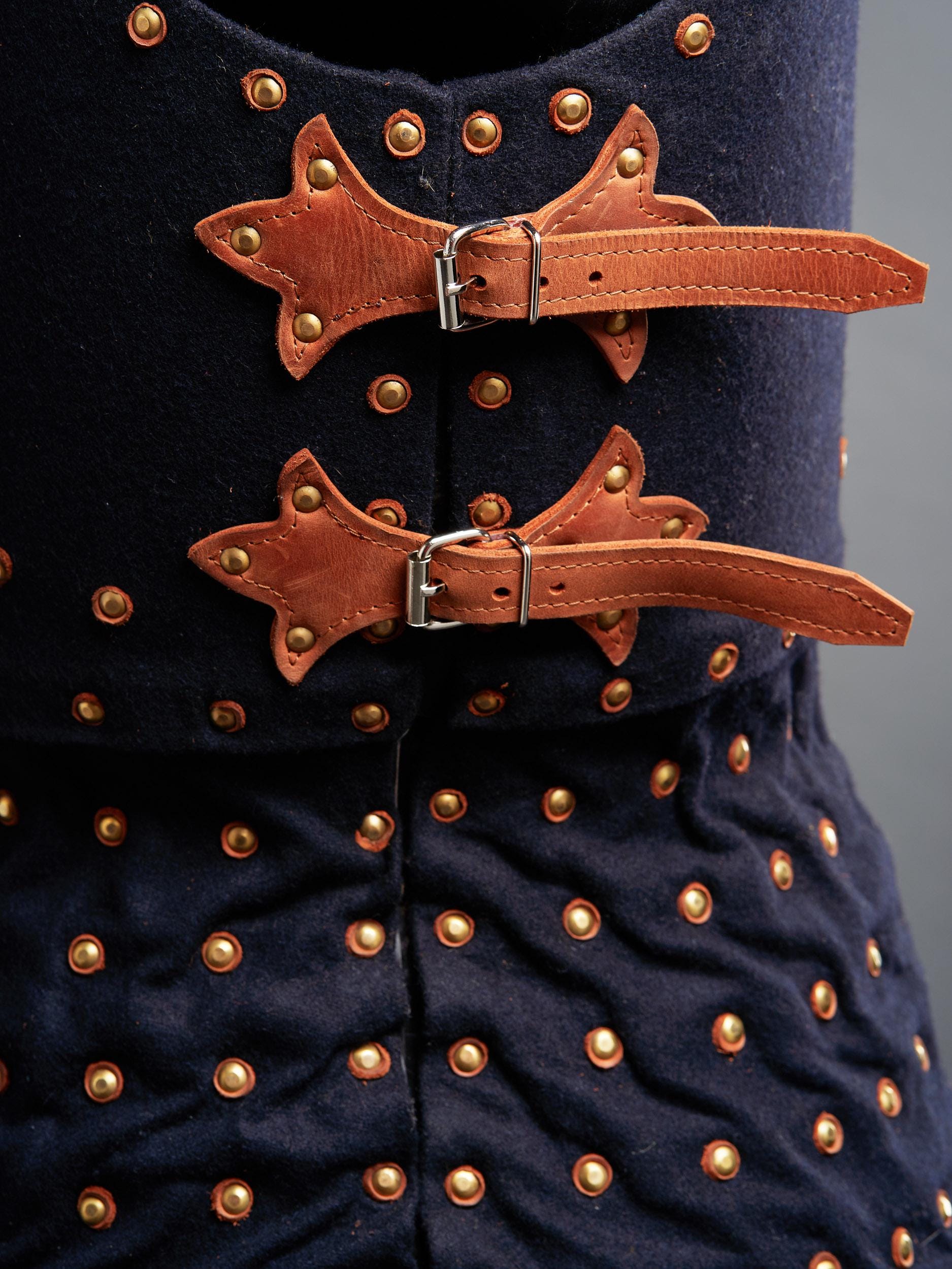 LARP Stainless Steel Battle Vest, Titanium Brigandine Armor, Historical ...