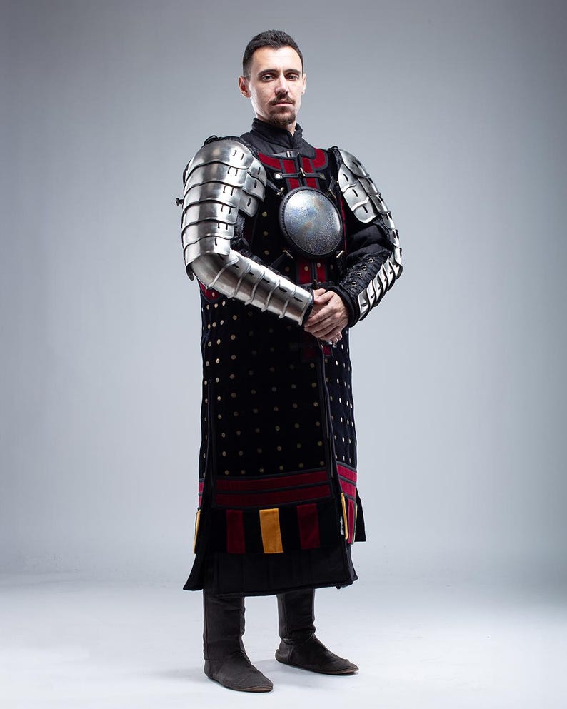 Knight Combat, Brigandine Armor, Plate Arms, LARP, Buhurt Medieval ...