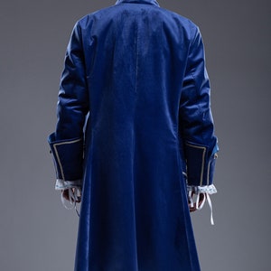 King Costume, Royal Velvet Coat and Vest, 18th Century Royal Costume ...