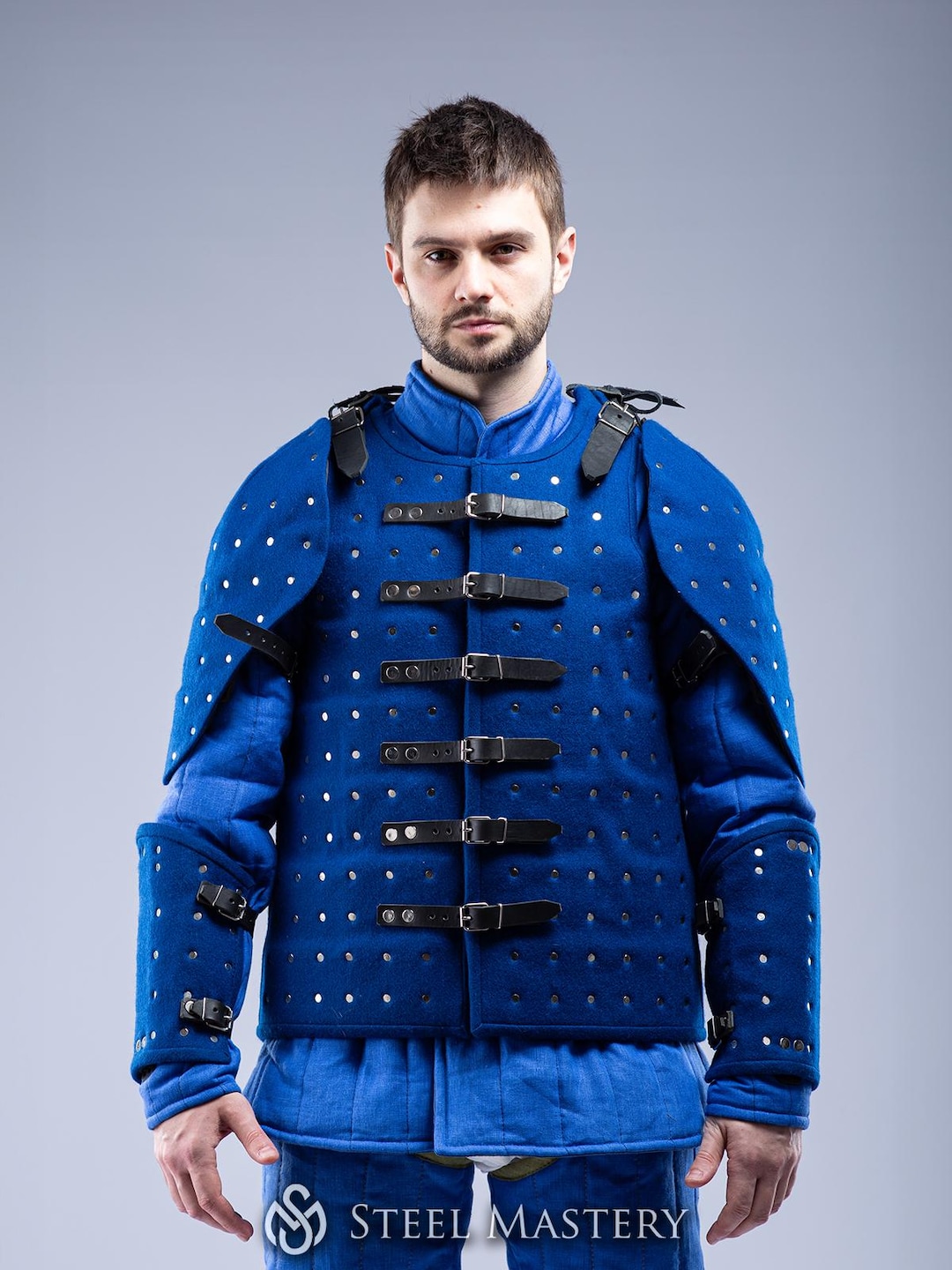 Steel Plates Brigandine Armor Set, Medieval Warrior, LARP Armor, Knight ...