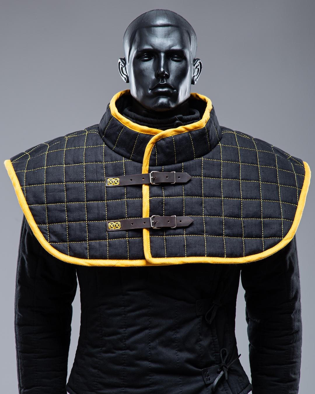 Neck Padded Armor Gambeson, Knight Collar, Male Neck Guard, Medieval ...