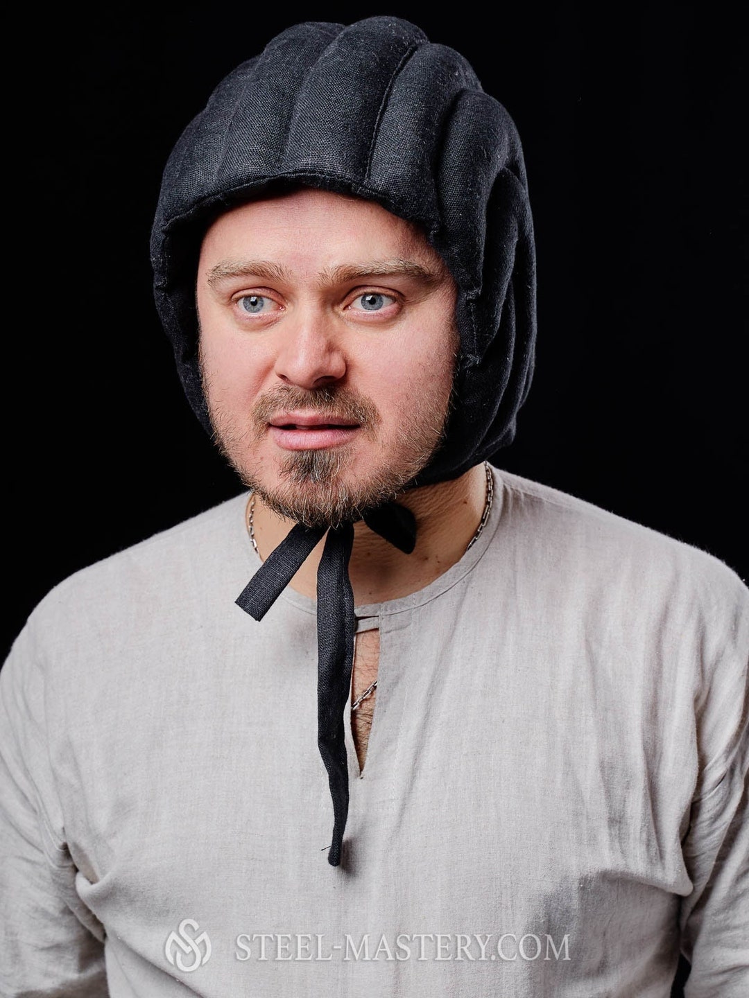 Medieval Padded Arming Cap Padded Cap for Head Protection - Etsy