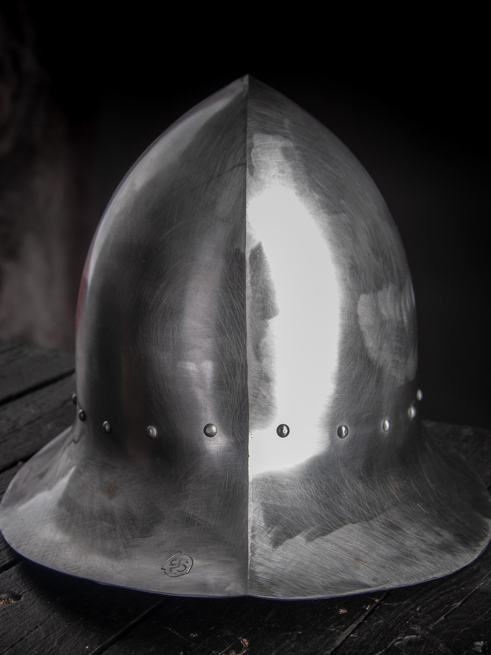 Cabasset helmet of the historical period Viking Medieval | Etsy