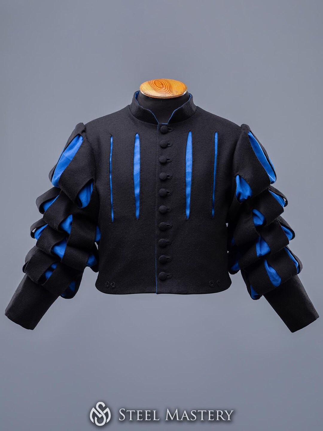 Landsknecht Wool Jacket, Medieval Doublet, LARP Clothing Wool Jacket ...