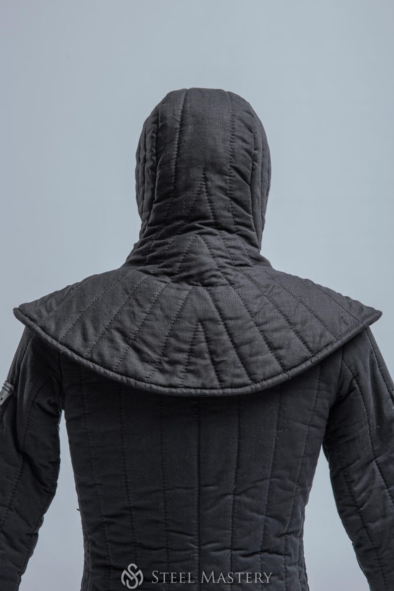 Padded Medieval Coif, LARP Helmet Liner, Head Protection - Etsy