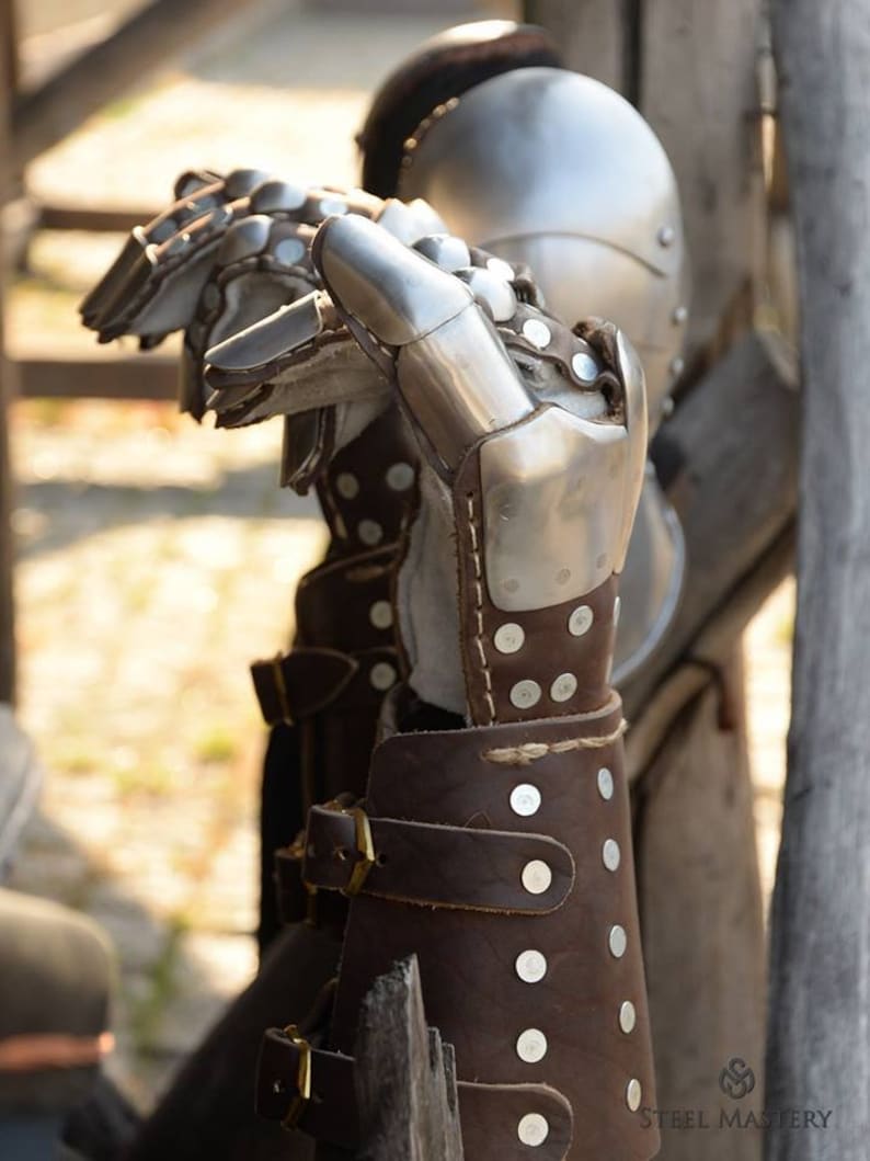 Visby Brigandine Gauntlets for SCA Events Viking Mittens for - Etsy UK