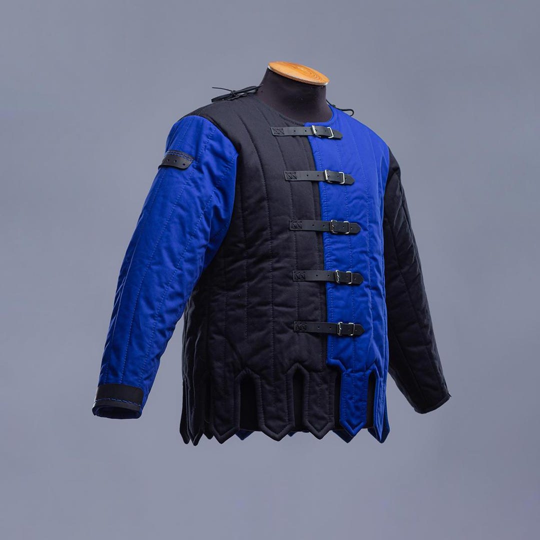 Gambeson Quilted & Padded Armour, Reenactment, HMB, Medieval Combat ...