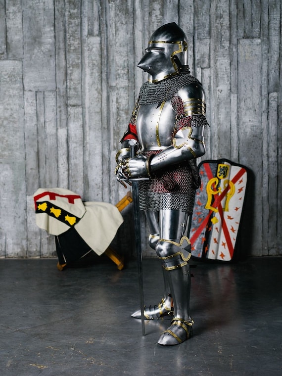 Plate Armour With Neck Guard