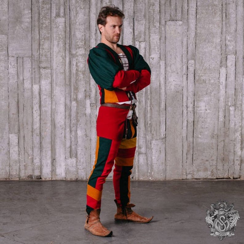 Italian Renaissance Mens Costume Of The Xv Century Medieval Etsy
