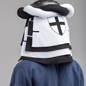 Wreath for Medieval Helmet , Wool Torse With Mantel, Helmet Headband ...