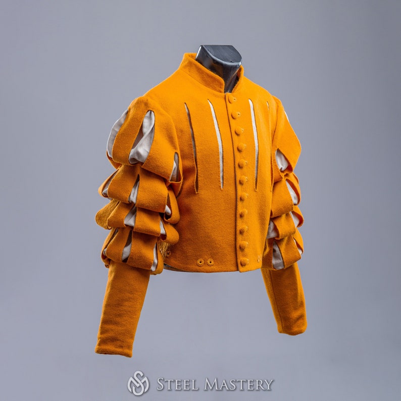 Medieval Doublet, Mens Doublet, Landsknecht Wool Doublet, LARP Clothing ...