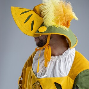 LARP Hat Linen Landsknecht, Historical Recreation, Landsknecht Beret ...