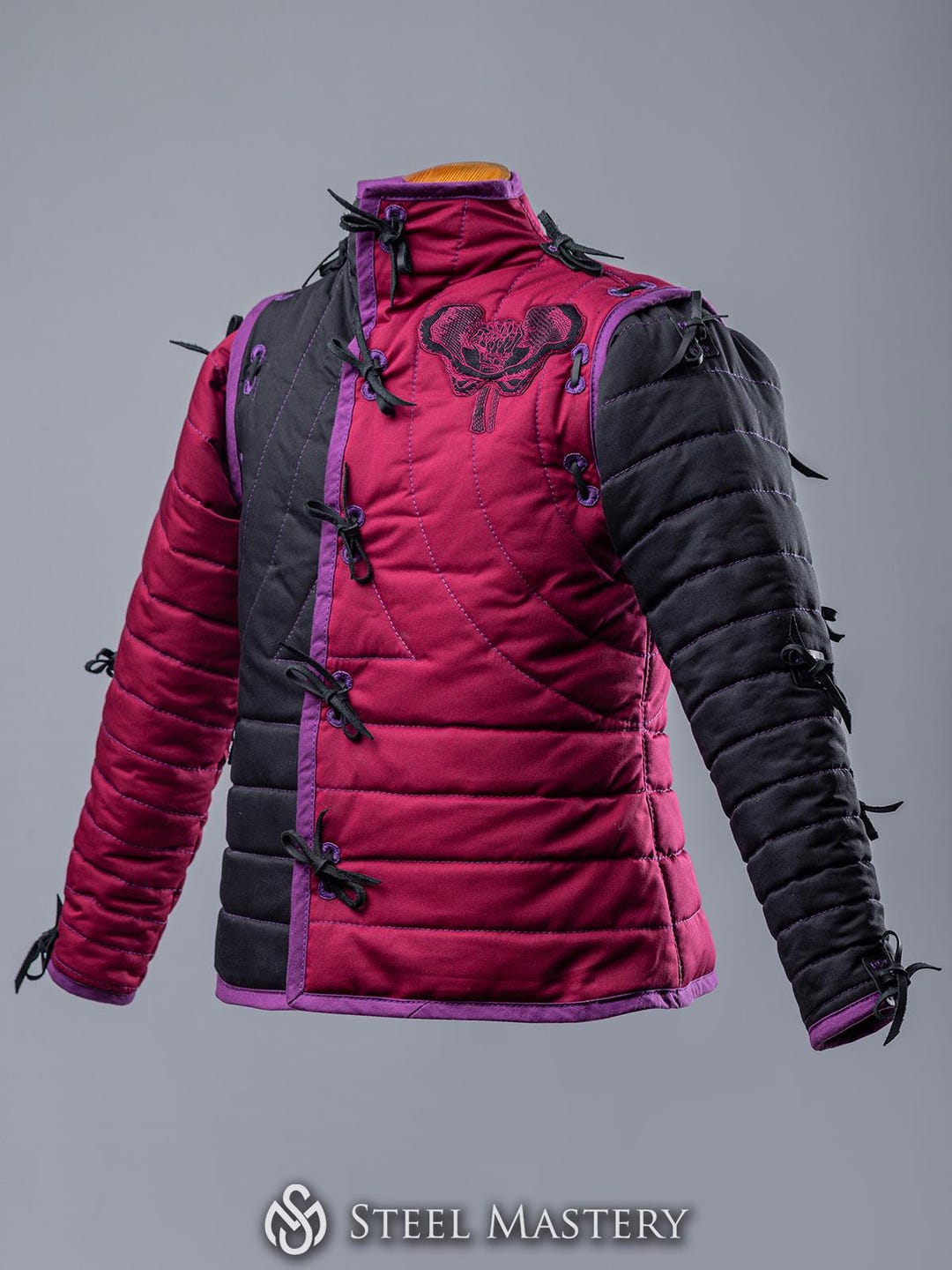 Combat Gambeson, Light Armor Sca Jacket, HEMA 350N Gambeson, Fencing ...
