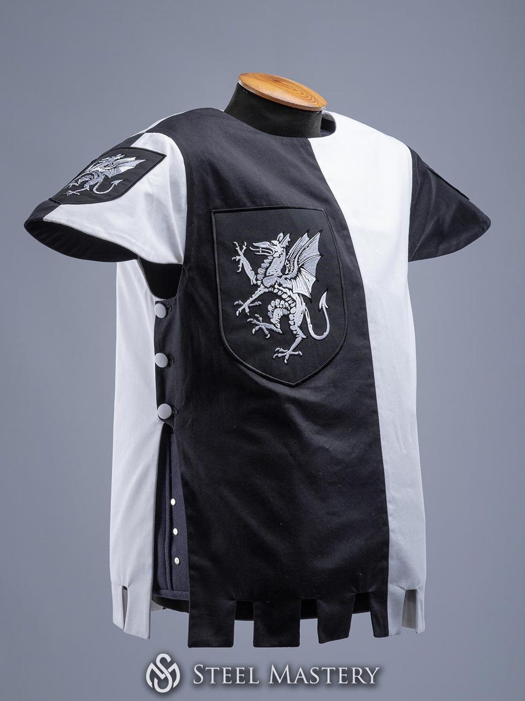 Cotton Tabard Vest, Custom Medieval Tabard, Linen Historical Tunic ...