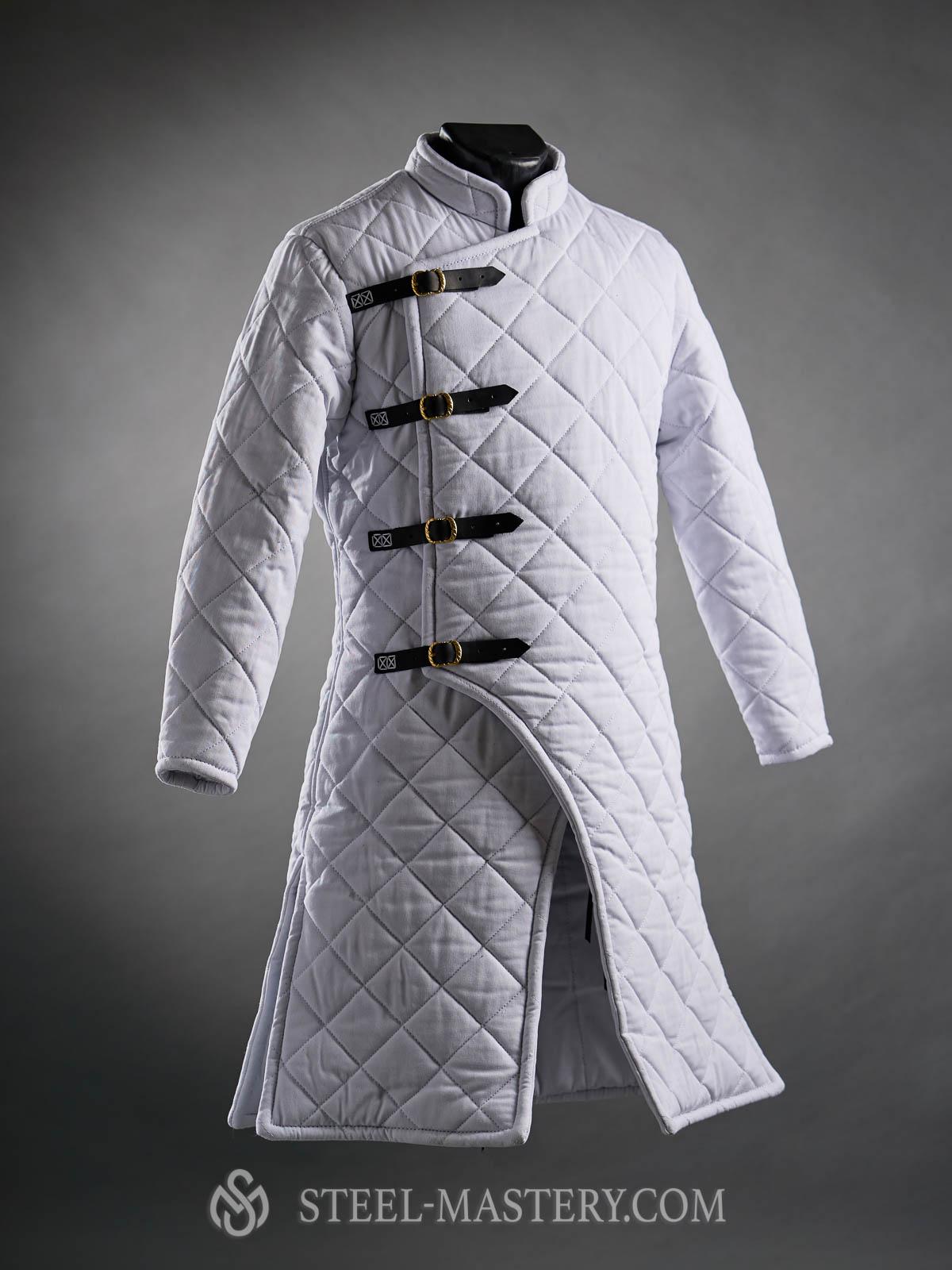 Basic Medieval Gambeson, Armor Jacket Coat, Medieval Man Costume ...